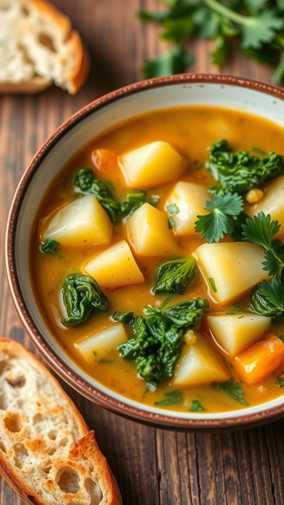 Hearty Potato and Kale Soup Recipe