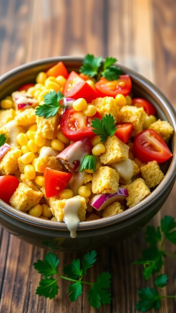 Delicious Cornbread Salad Recipe