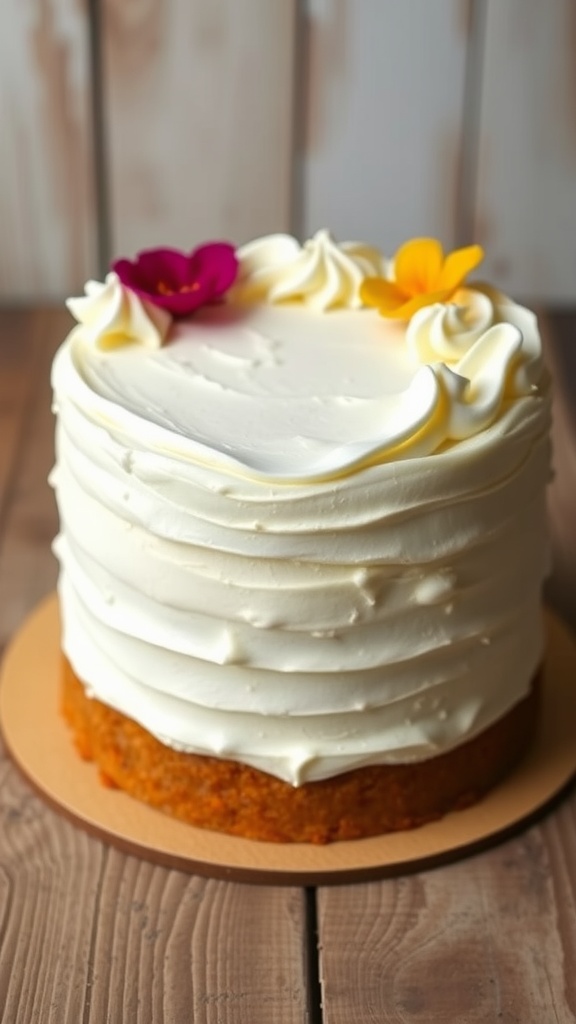 Rich and Creamy Cream Cheese Frosting for an 8-Inch Cake