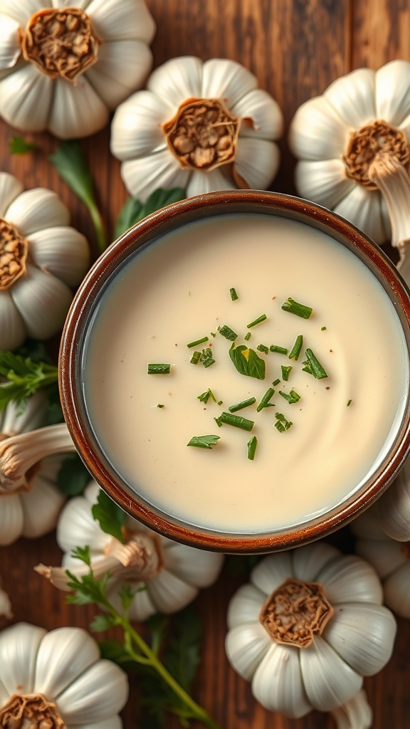 Creamy Garlic Sauce Recipe