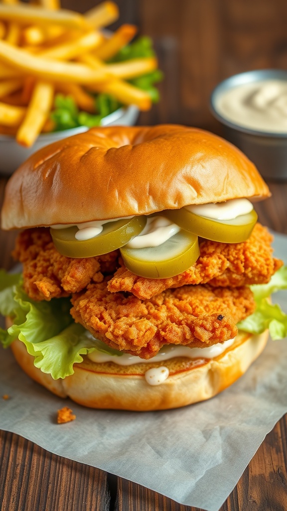 Crispy Fried Chicken Sandwich Recipe