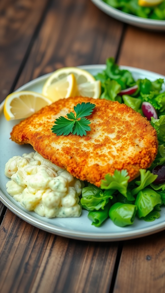 Crispy Pork Schnitzel Recipe