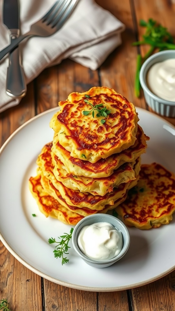 Crispy Potato Cakes Recipe