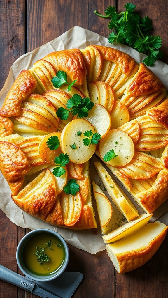 Crispy Potato Galette Recipe