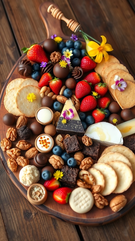 Decadent Dessert Board Platter Recipe