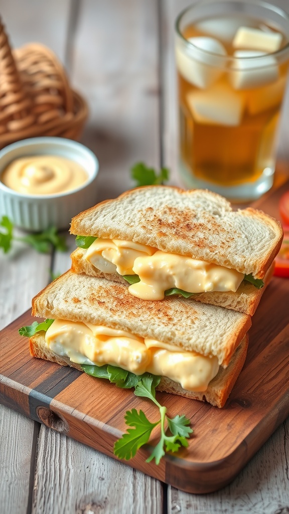 Classic Egg Mayonnaise Sandwich Recipe