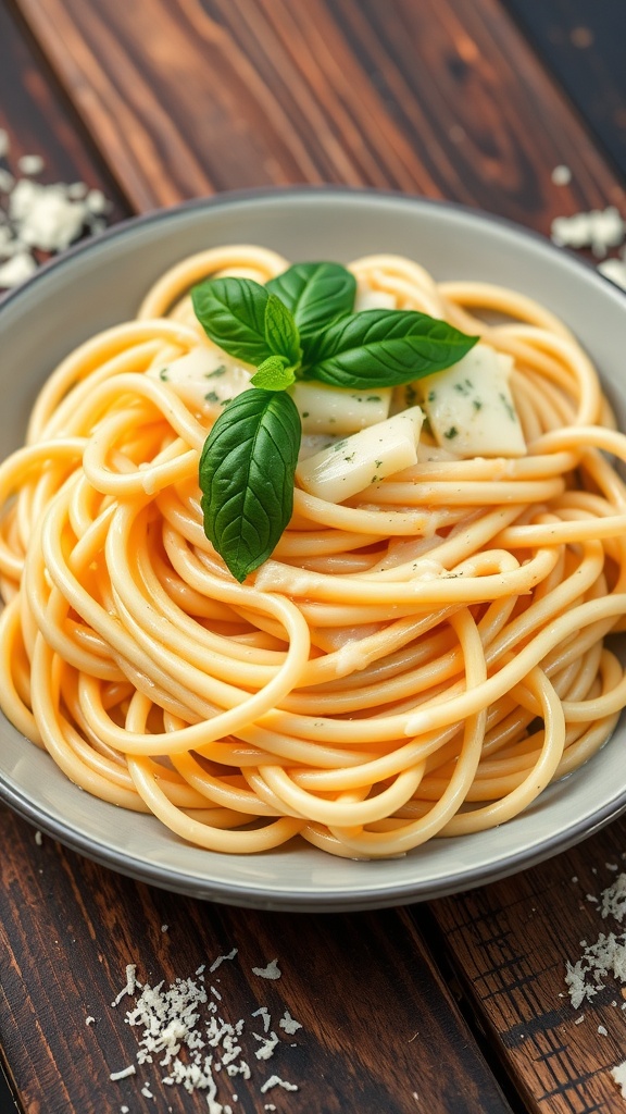 Rich and Creamy Four Cheese Spaghetti Sauce Recipe