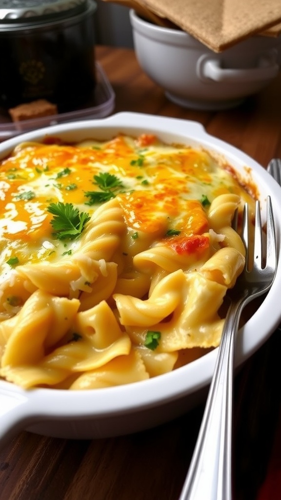 Four-Cheese Pasta Bake Recipe