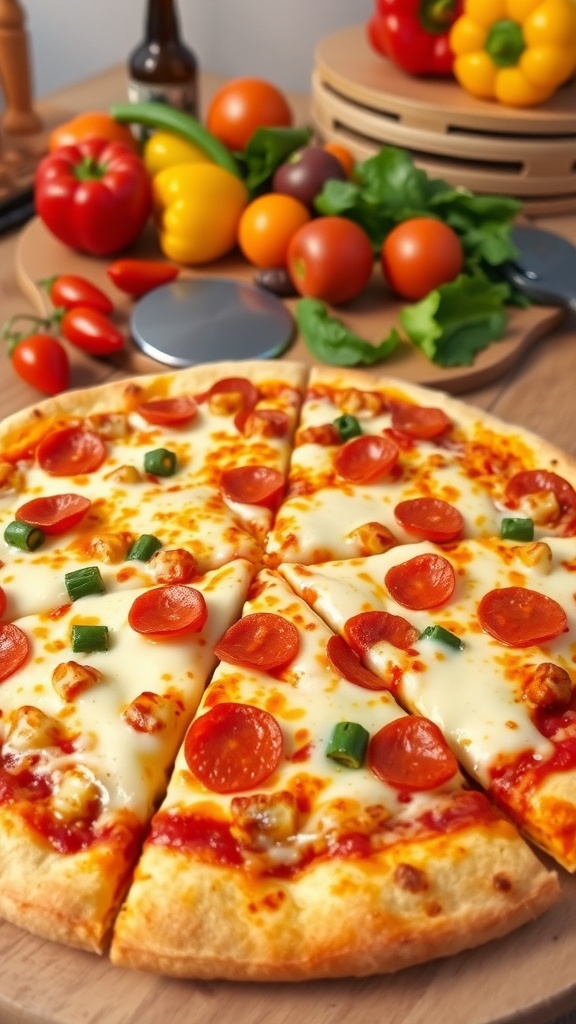 Cheesy and Fun Homemade Pizza Recipe