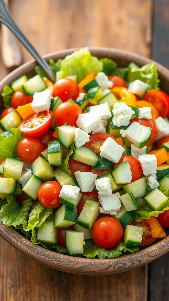Simple and Quick Garden Salad Recipe