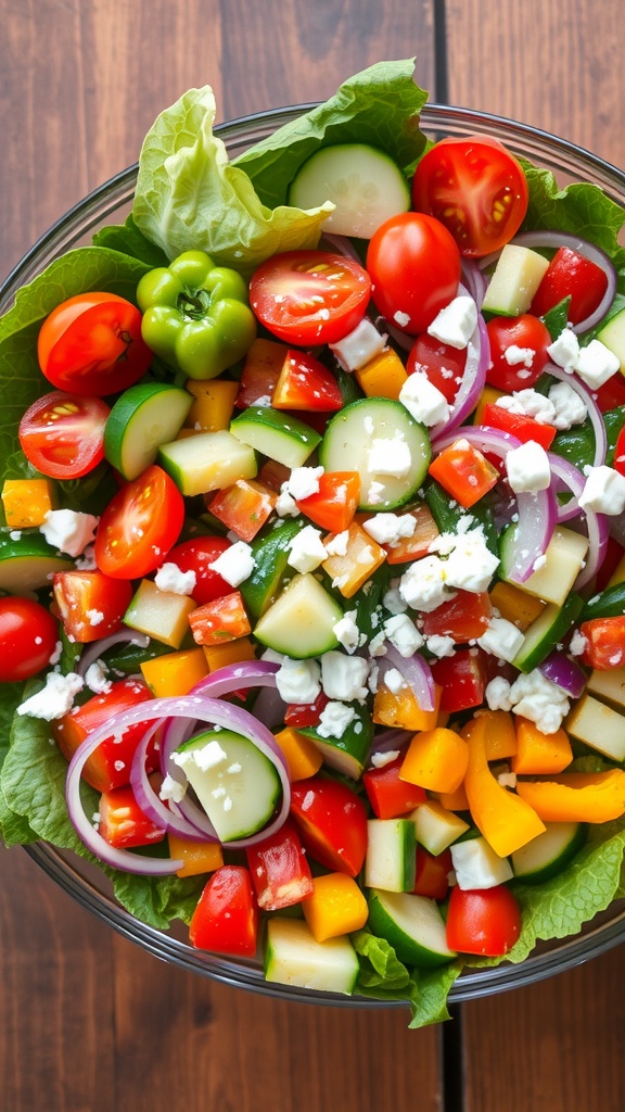 Fresh and Nutritious Garden Salad Recipe