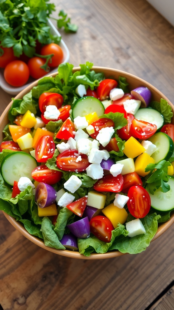 Fresh and Vibrant Garden Salad Recipe