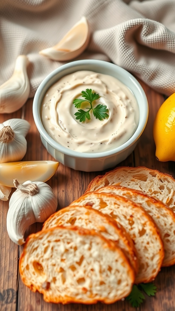 Creamy Garlic Aioli Recipe