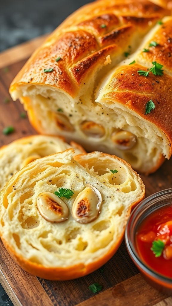 Decadent 51 Clove Garlic Bread Recipe