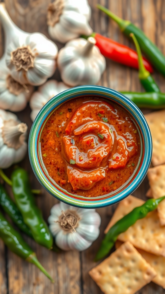 Spicy and Tangy Garlic Chutney Recipe