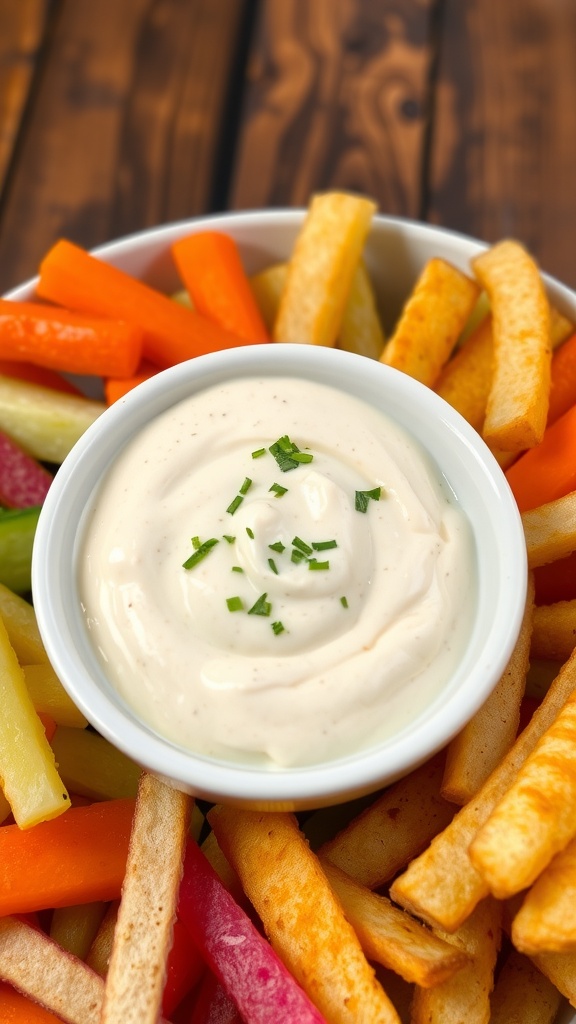 Creamy Garlic Dipping Sauce Recipe