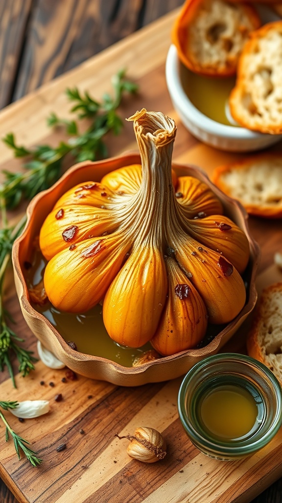 Garlic Infused Roasted Vampire Garlic Recipe