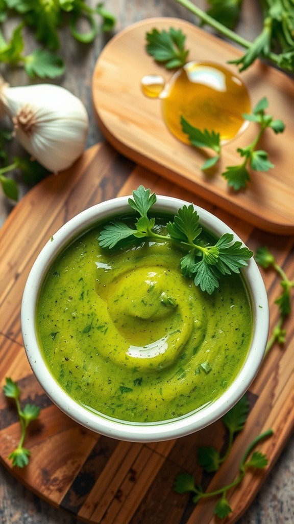Flavorful Garlic Herb Sauce Recipe