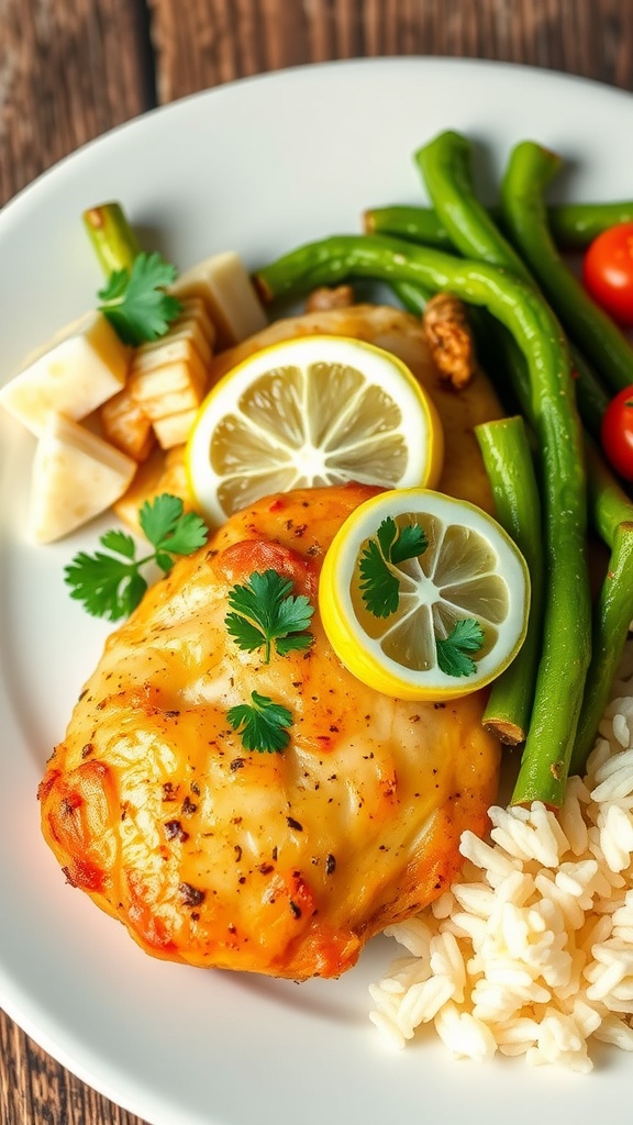 Zesty Garlic Lemon Chicken Recipe