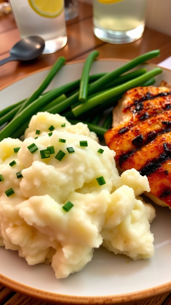Savory Garlic Mashed Potato Dinner
