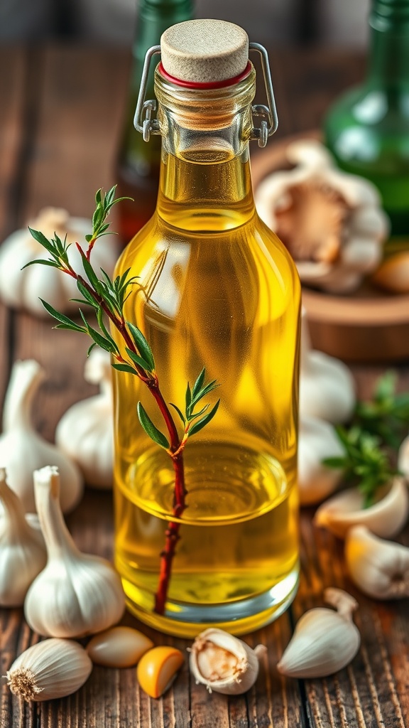 Homemade Garlic Oil Recipe