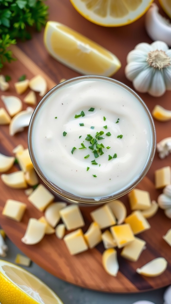 Creamy Garlic Sauce Recipe