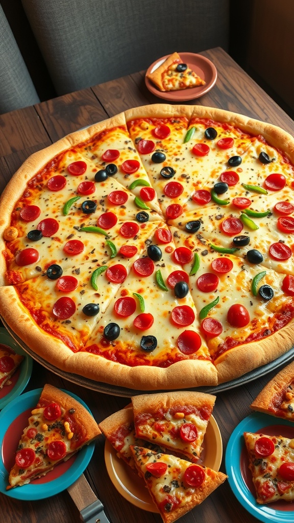 Giant One-Meter Pizza Recipe