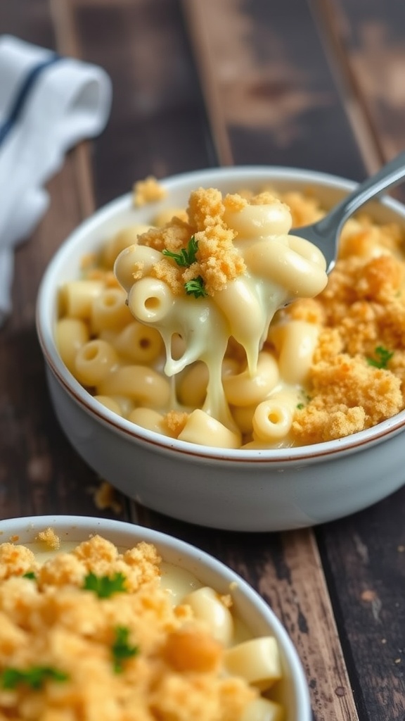 Creamy Six Cheese Macaroni and Cheese Recipe