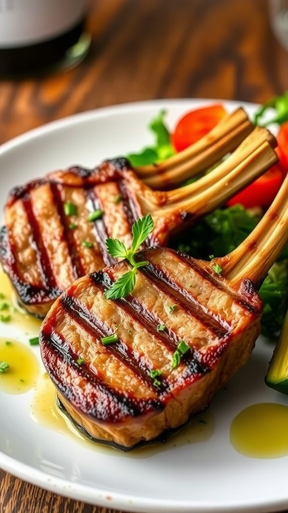Grilled Herb-Infused Lamb Chops Recipe