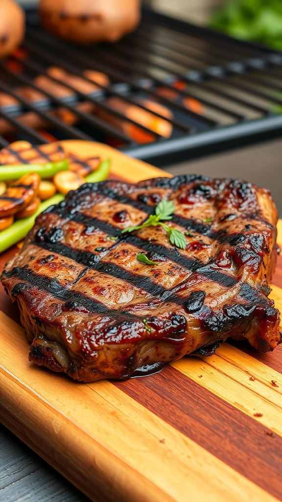 Perfectly Grilled 2-Inch Ribeye Steak Recipe