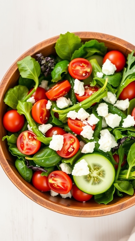 Quick and Healthy Green Salad Recipe