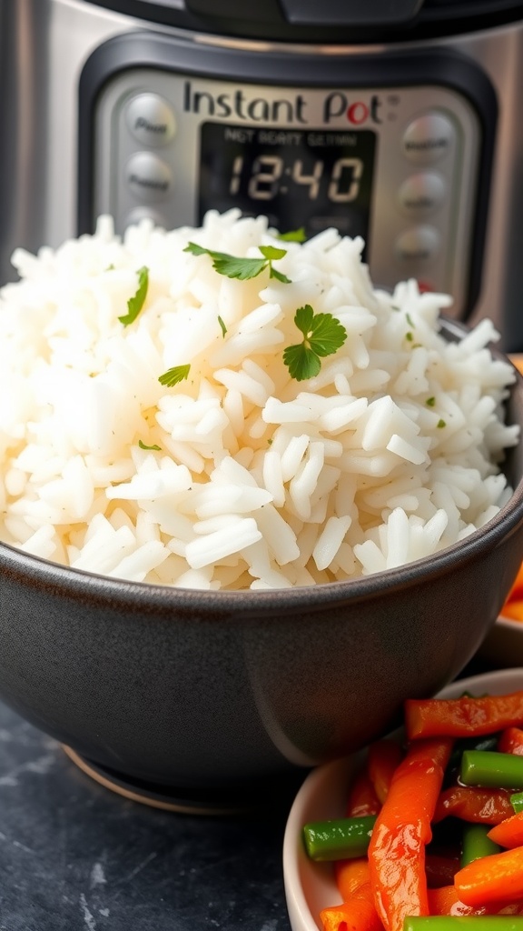 Fluffy Instant Pot Rice Recipe