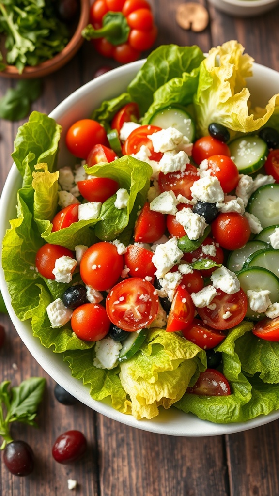 Crispy and Refreshing Lettuce Salad Recipe