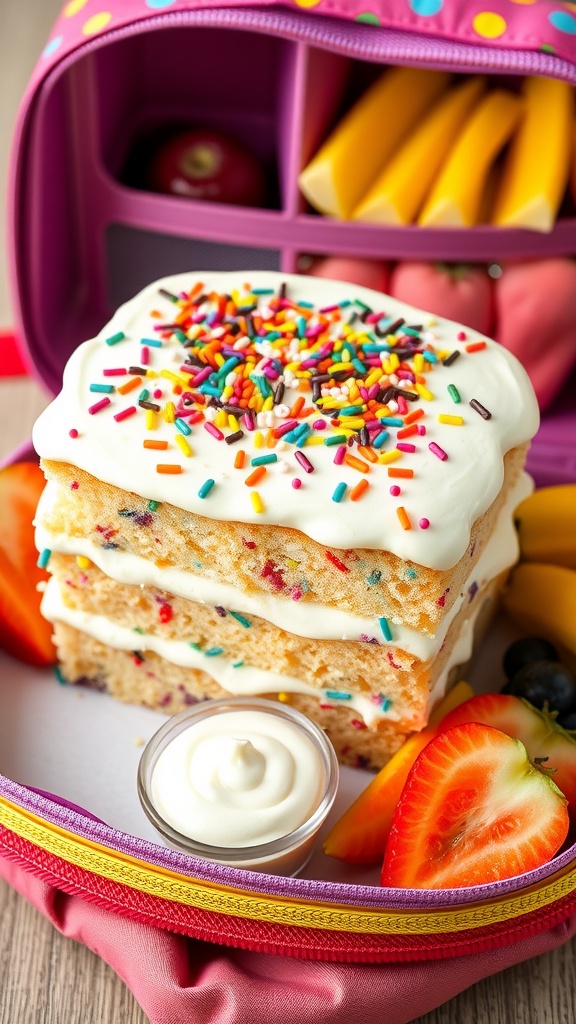 Delicious Lunch Box Cake Recipe