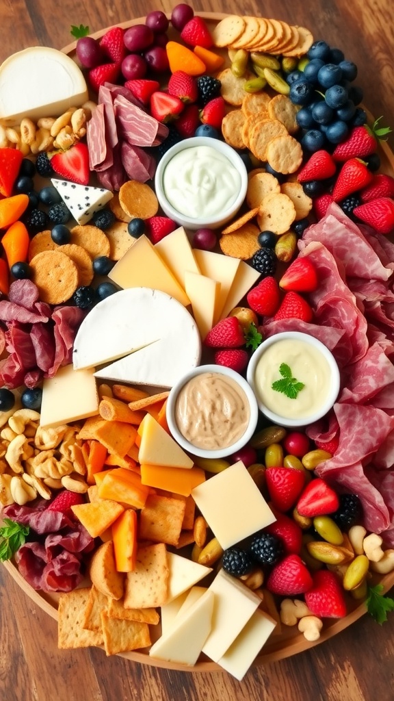 Delicious Lunch Grazing Platter Recipe