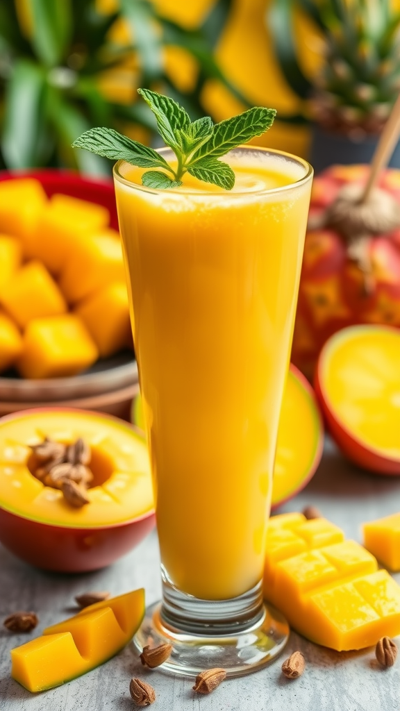 Refreshing Mango Lassi Recipe