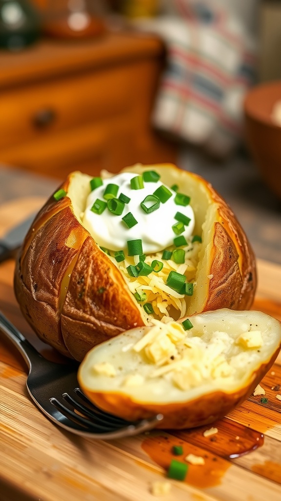 Perfectly Baked Potatoes in the Oven