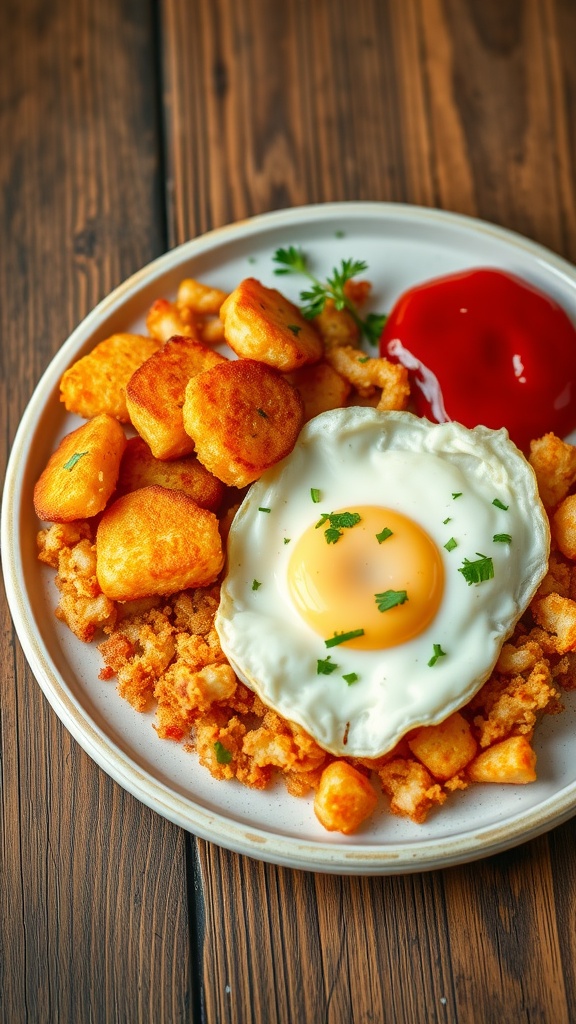 Crispy Homemade Potato Hash Browns Recipe