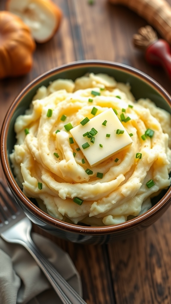 Quick and Easy Garlic Mashed Potatoes Recipe