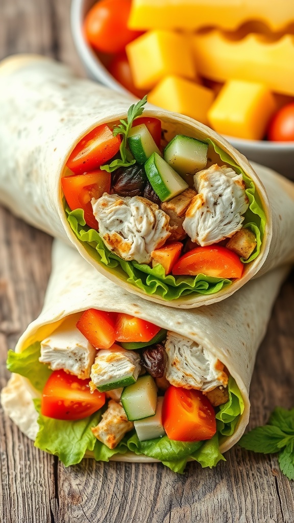Quick and Easy 5-Minute Lunch Wrap