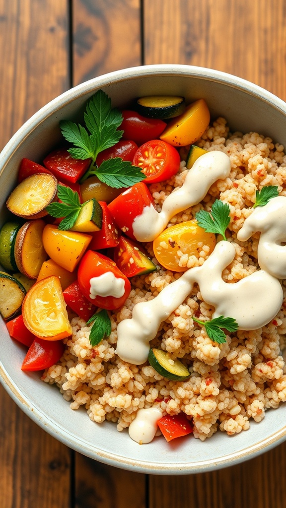 Healthy and Delicious Quinoa Dinner Bowl Recipe
