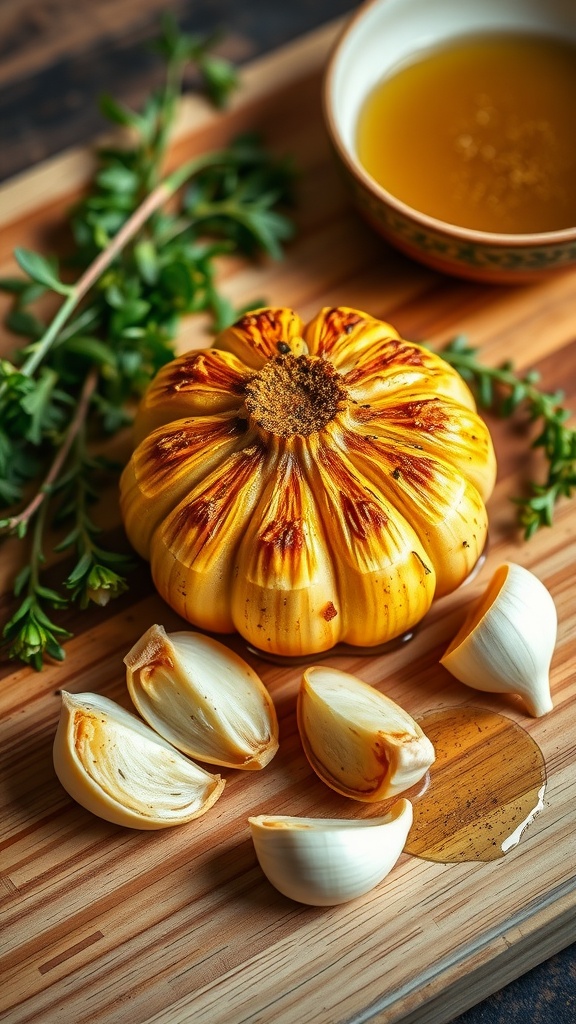 Garlic-Infused Roasted Garlic Recipe