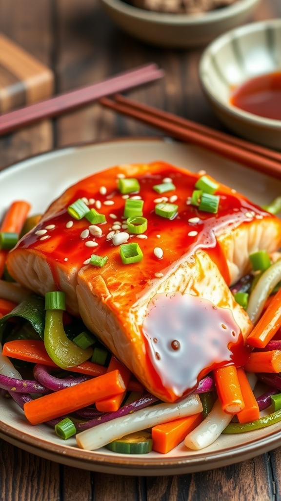 Sweet and Savory Salmon Glaze Recipe