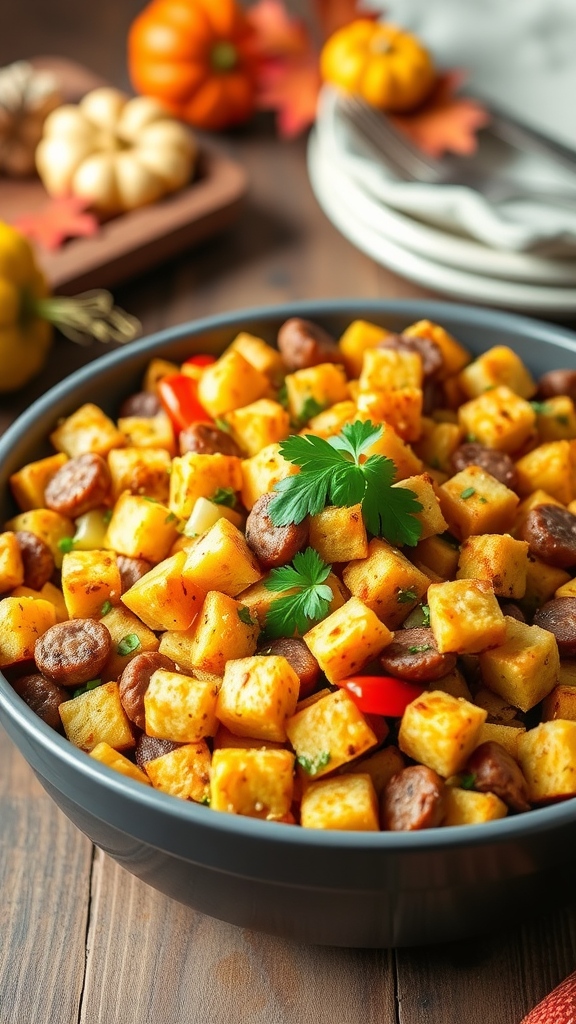 Savory Sausage Cornbread Stuffing Recipe