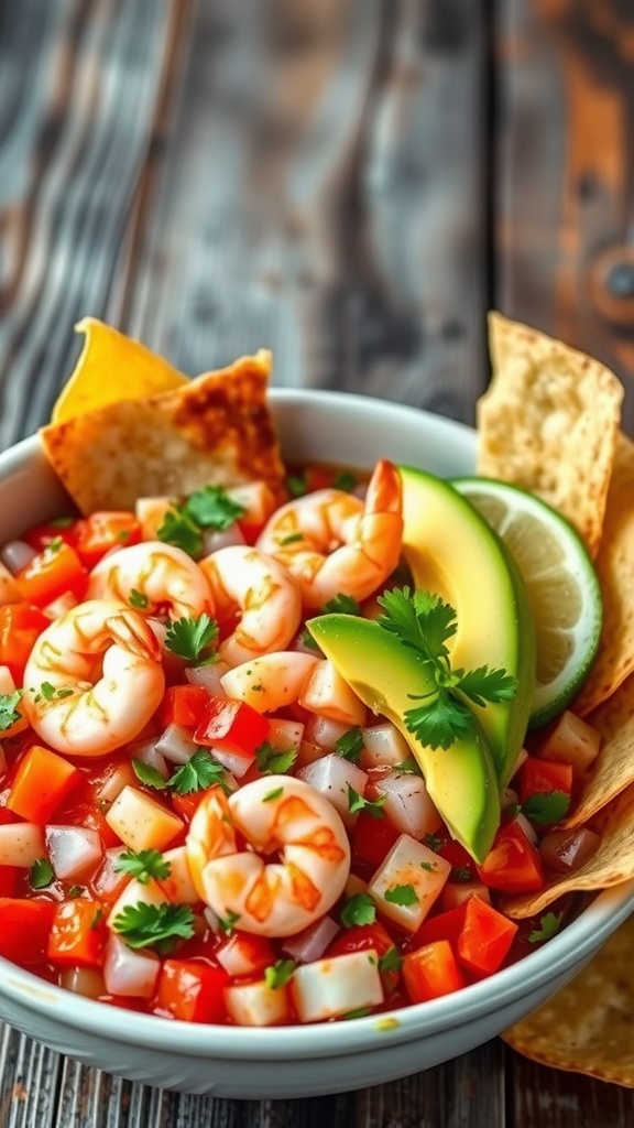 Zesty Shrimp Ceviche Recipe
