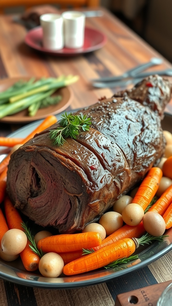 Savory Slow Cooker Beef Roast Recipe