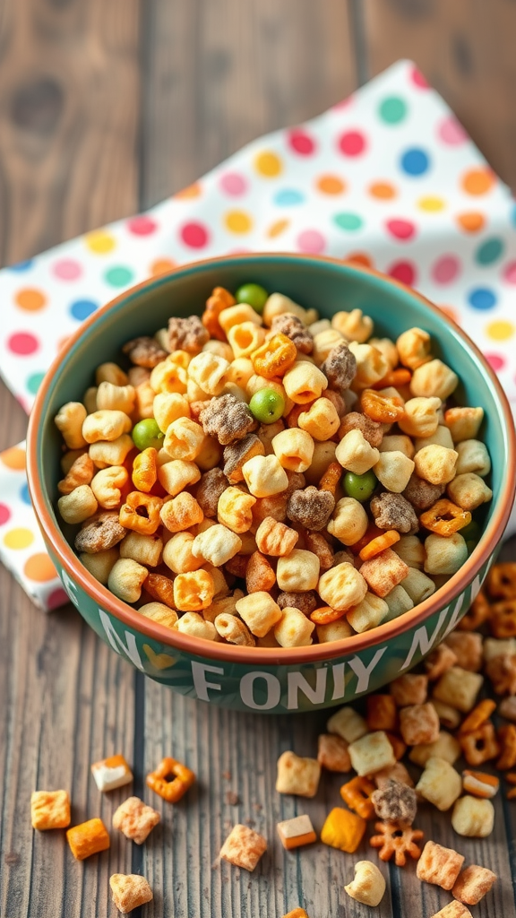 Savory and Crunchy Party Mix Recipe