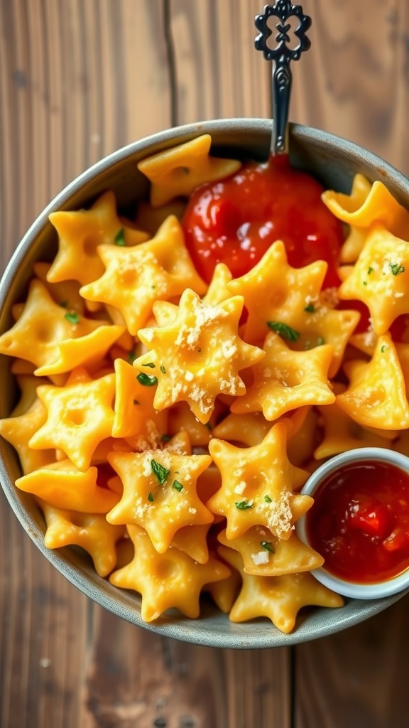 Crispy and Flavor-Packed Pasta Chips Recipe