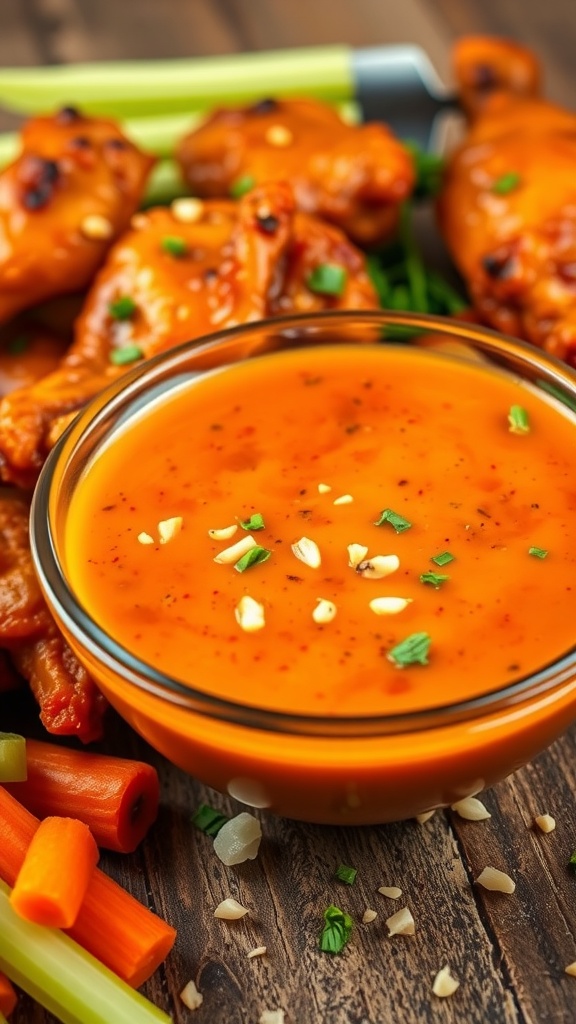 Spicy Garlic Wing Sauce Recipe