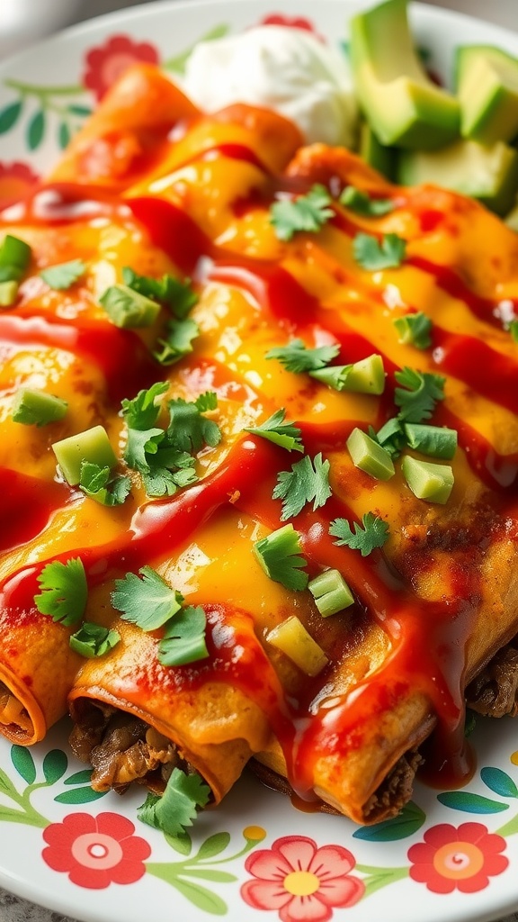 Savory Steak Enchiladas Recipe